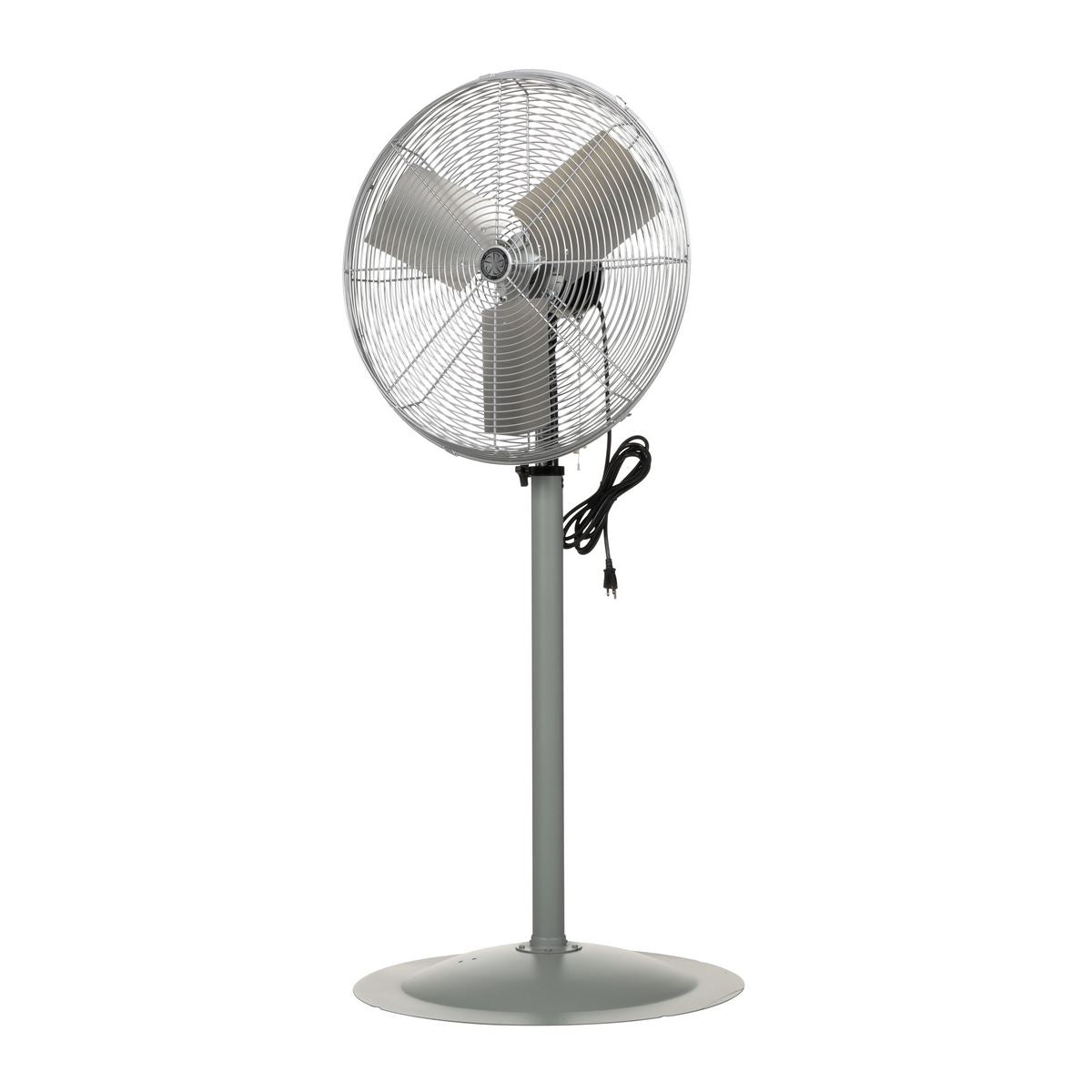 Steel Pedestal Circulatory Fan 65-1/2 In. Height Silver – Welding ...